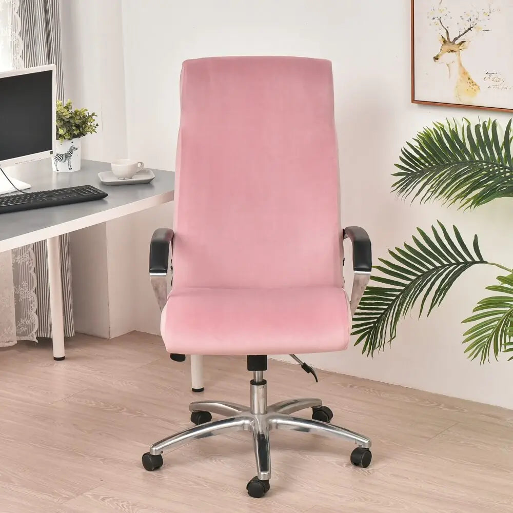 Stretch Office Computer Chair Seat Covers Washable Desk Chair Cover ...
