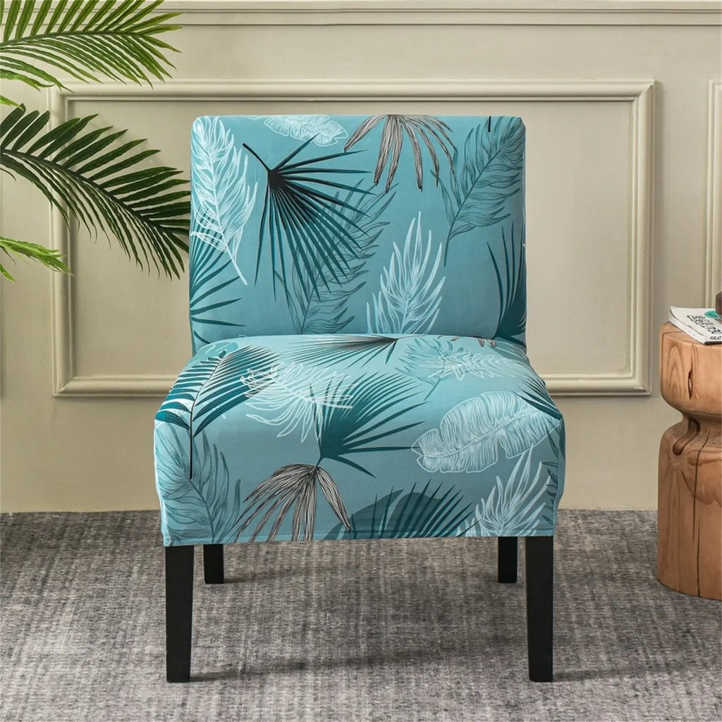 Armless Chair Cover Armless Accent Chair Slipcover - Crfatop